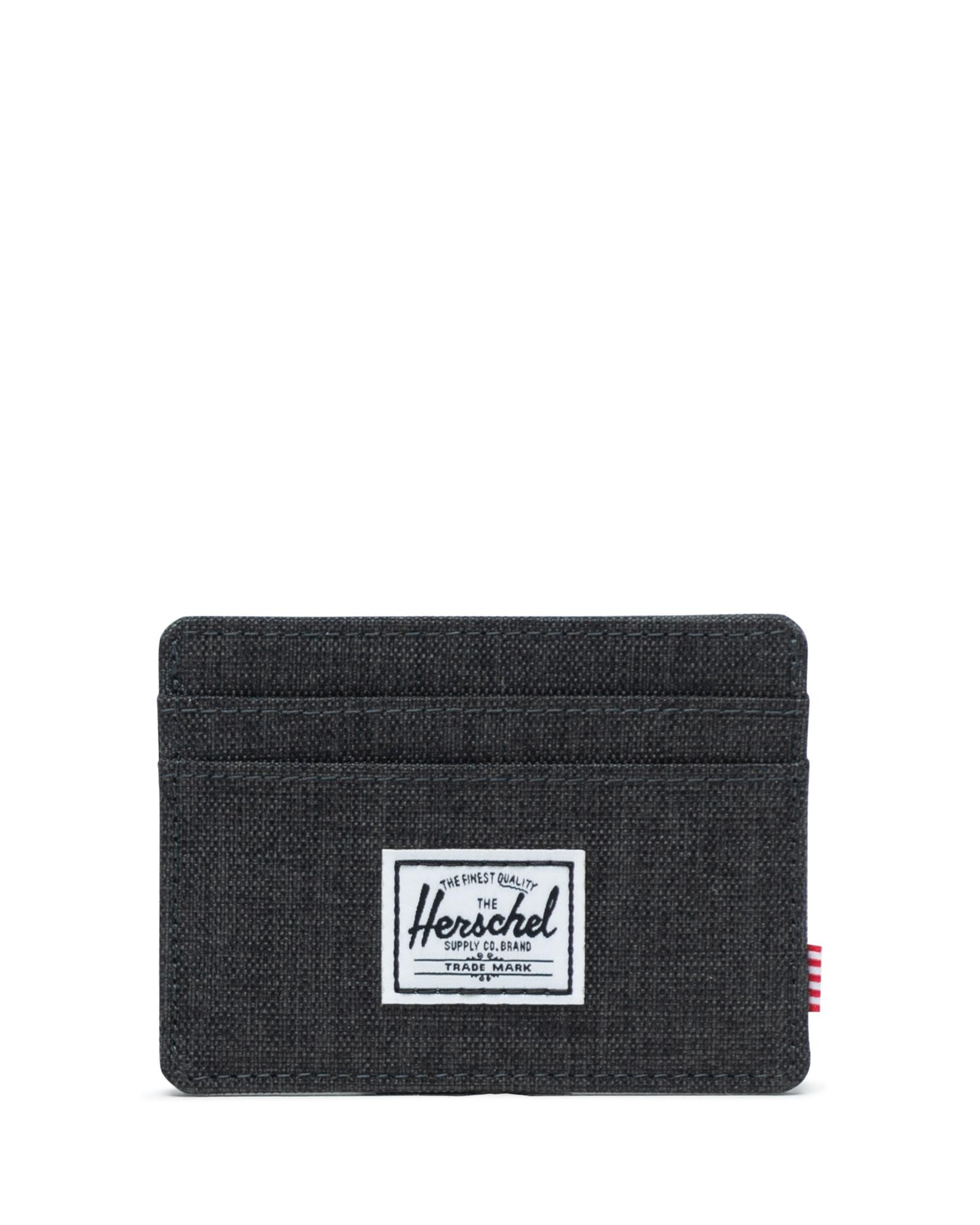 Charlie Wallet Black Crosshatch | Herschel Supply Co.